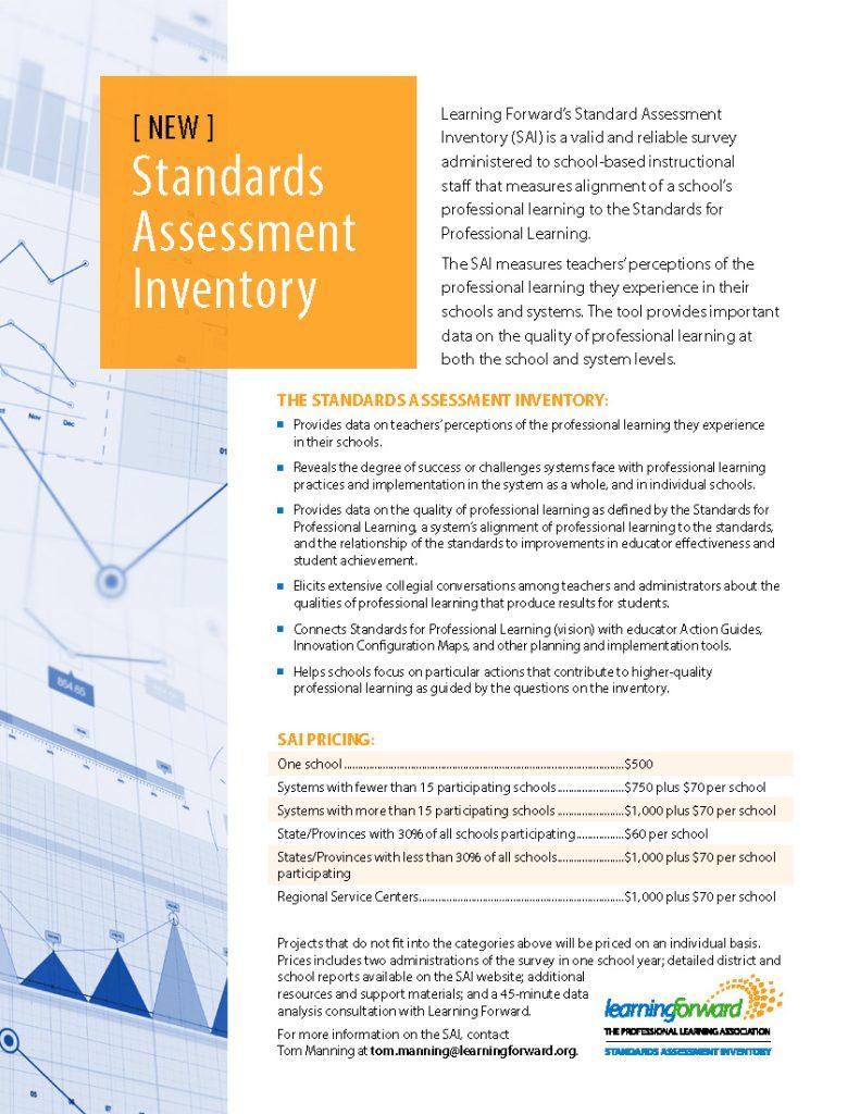 School Improvement Assessment | Learning Forward Professional Services